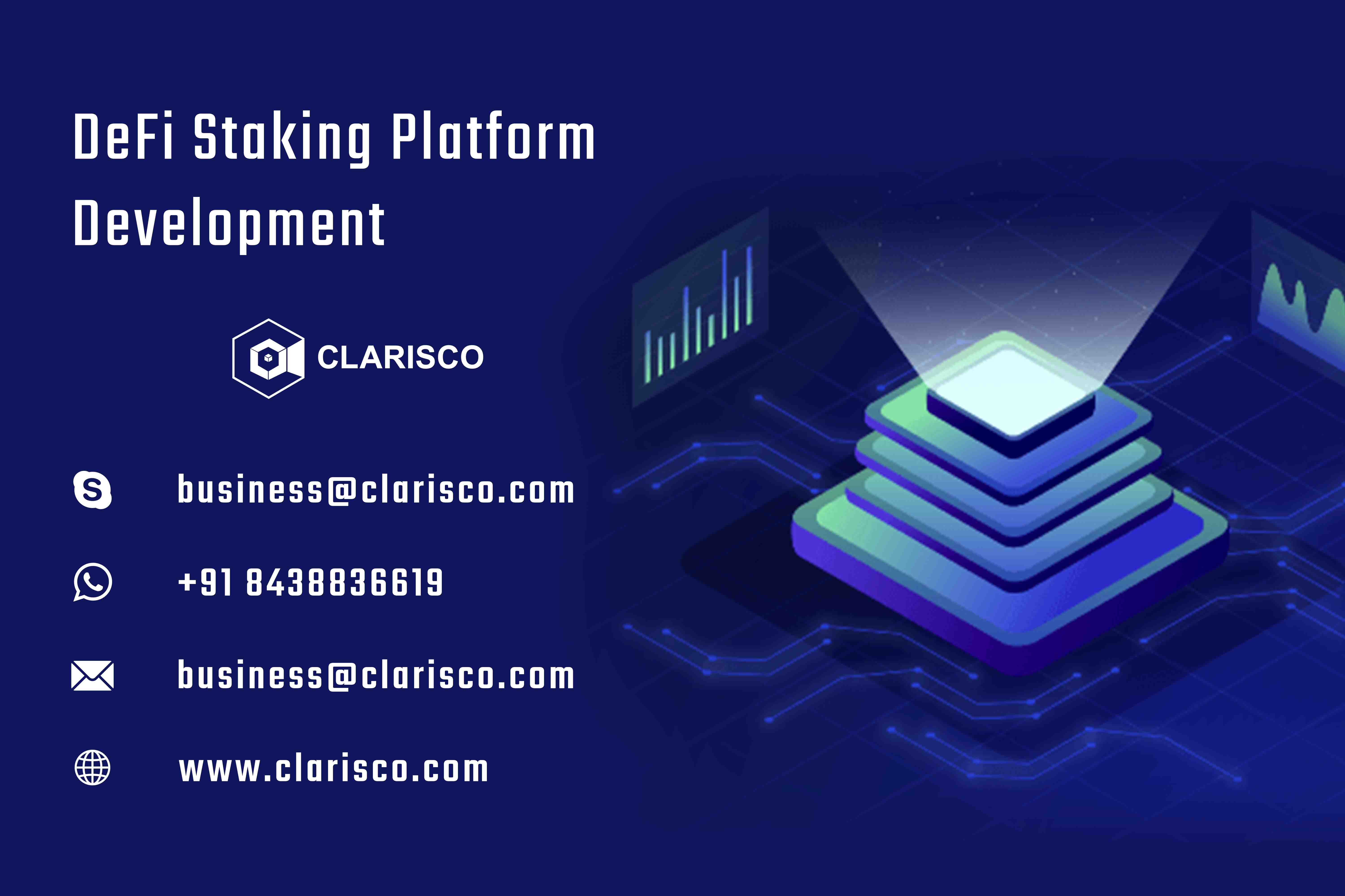 Clarisco | Defi Staking Platform Development