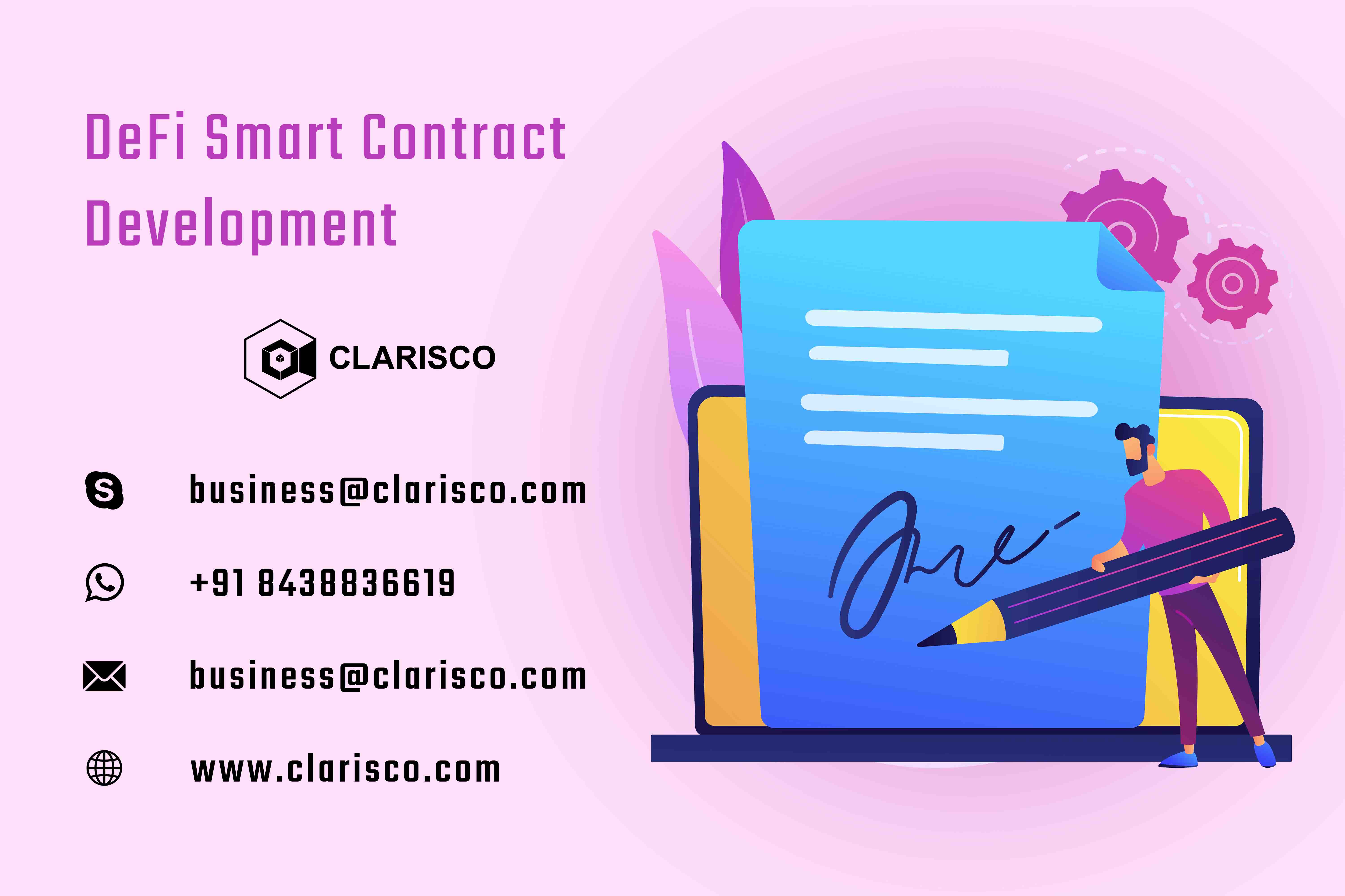 DeFi Smart Contract Development Company | DeFi Exchange Development