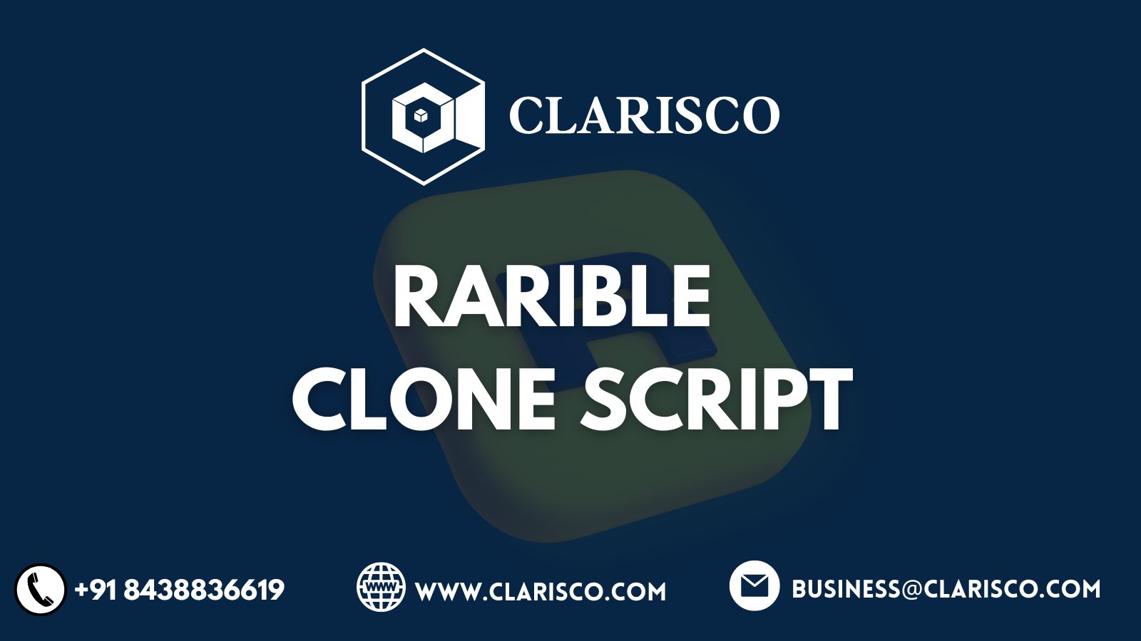 Rarible Clone Script | Create NFT Marketplace like Rarible - Clarisco